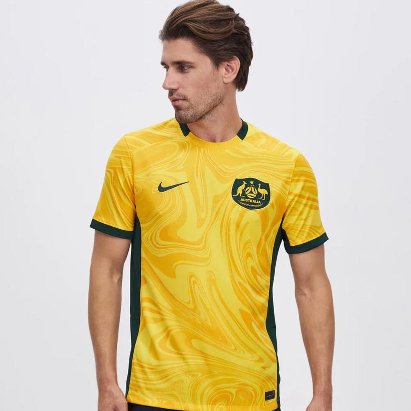 Australian Socceroos 2023 Stadium Home Jersey Shirt – Sports Jerseys Outlet