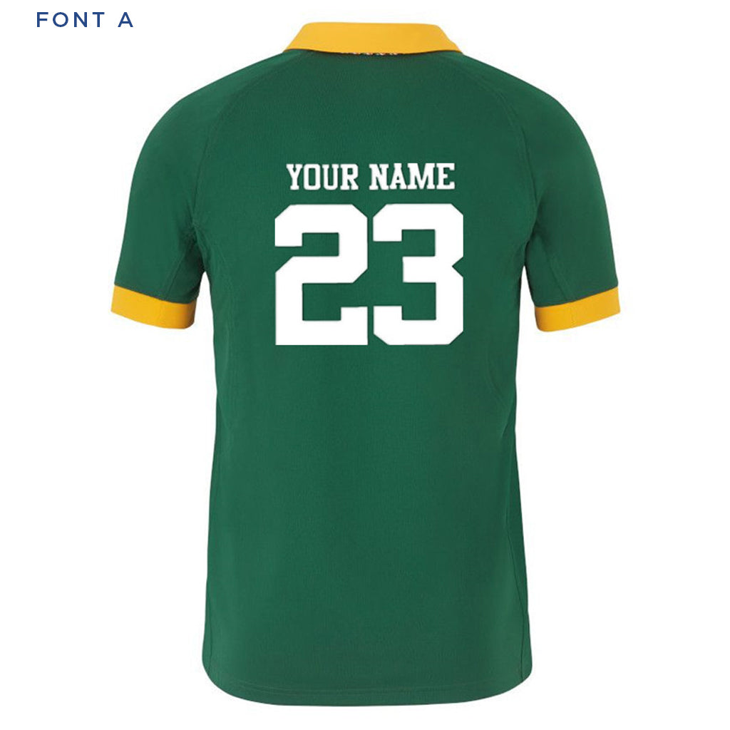 South Africa Springboks 2023 Rugby World Cup Home Jersey – Sports ...